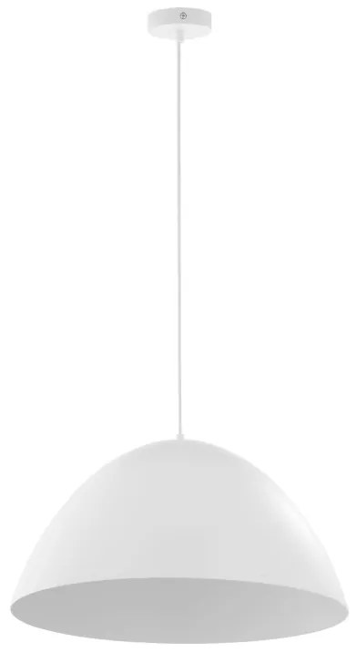 TK LIGHTING Lustr - FARO 6003, Ø 50 cm, 230V/15W/1xE27, bílá