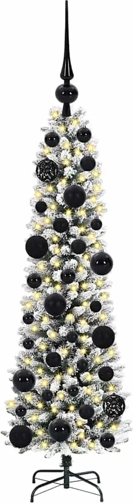 Umělý vánoční stromeček Bílá 120 cm PVC, kov a plast 3396082