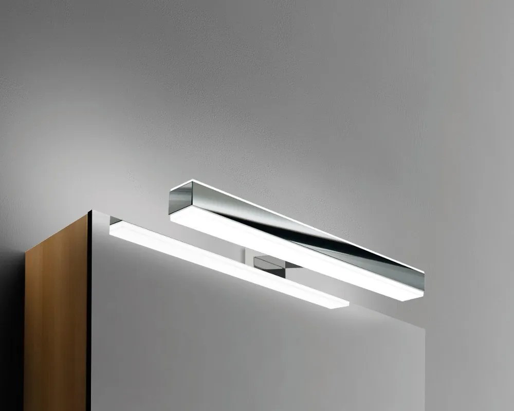 Sapho Sapho, VERONICA 2 LED svítilna, 8 W, 300x25x83 mm, IP44, chrom, E26698CI