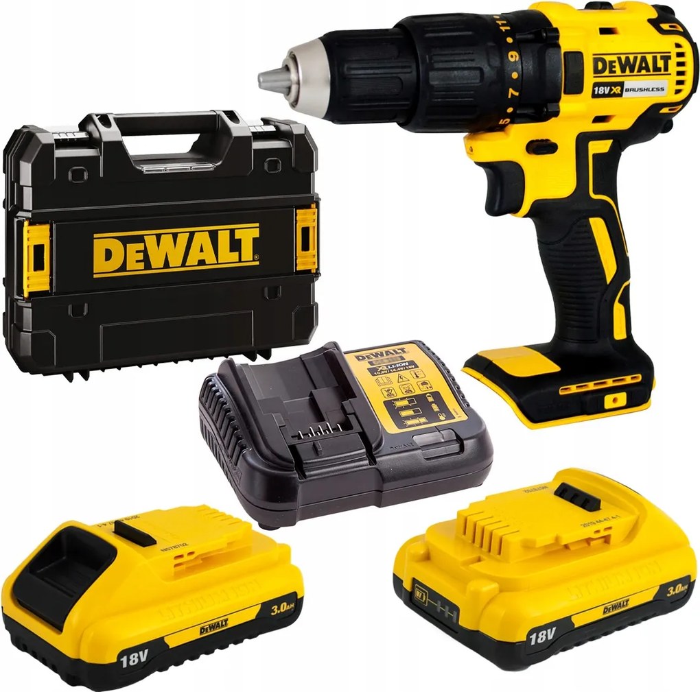 Dewalt Aku Vrtačka 18V 65/26Nm 2x3,0Ah Li-ion Brushless DCD777L2T