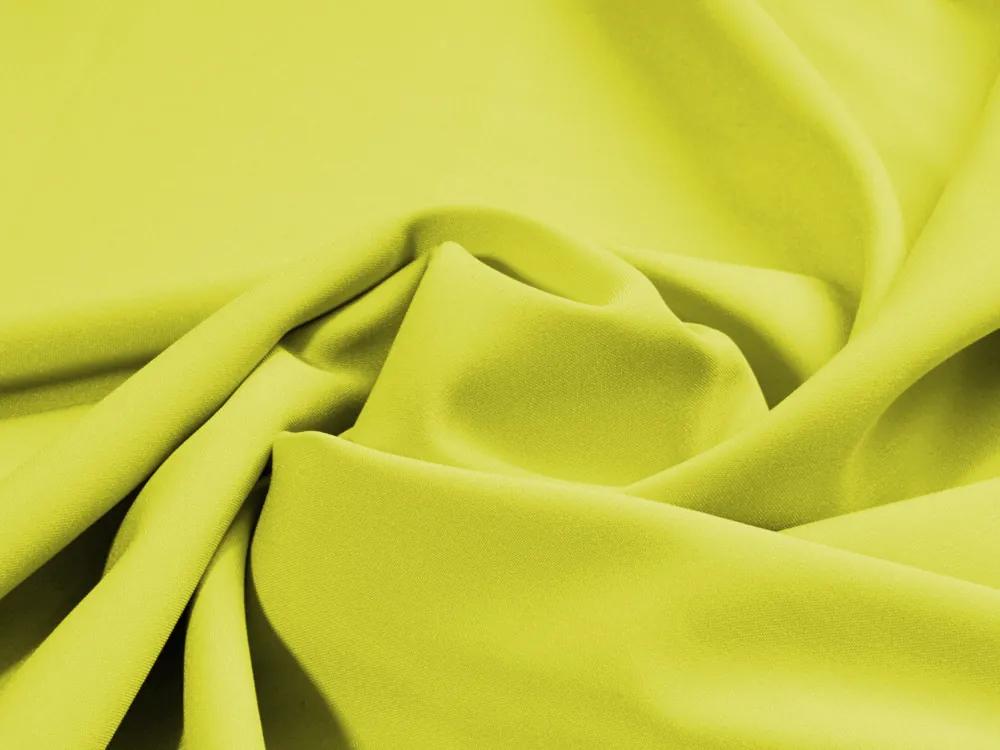 Biante Dekorační čtvercový ubrus Rongo RG-026 Žlutozelený 50x50 cm