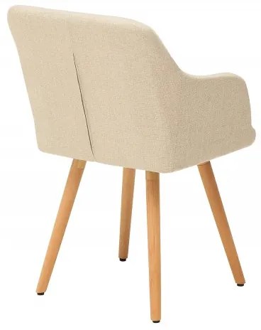 Designová židle Norway přírodní