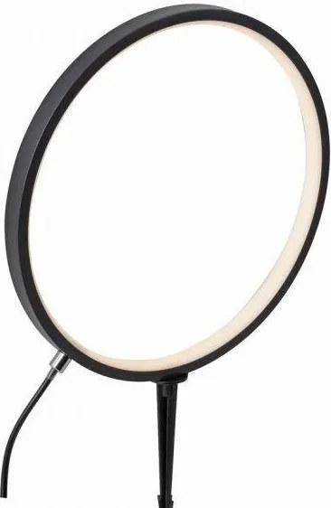 LD 19510-18 ZIRKULU LED venkovní svítidlo se zápichem průměr 32cm černá IP65 s časovačem do zahrady 3000K - JUST LIGHT