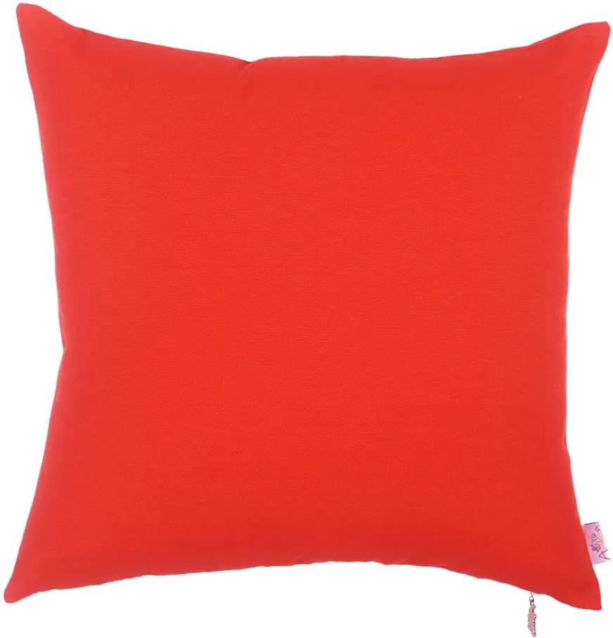 Červený povlak na polštář Apolena Plain Red, 41 x 41 cm