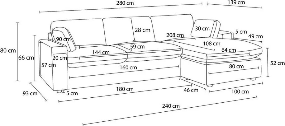 Zelená manšestrová rohová pohovka Belair – Bobochic Paris