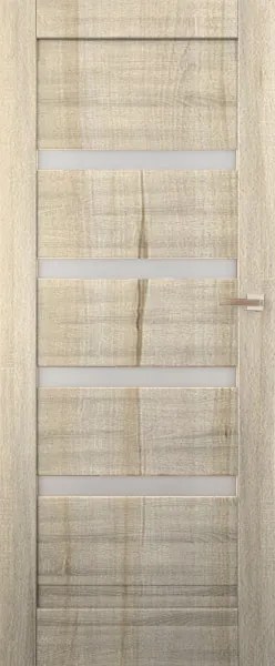 Interiérové dveře vasco doors EVORA model 4 Průchozí rozměr: 70 x 197 cm, Orientace dveří: Levé dveře, Dekor: Ořech columbia