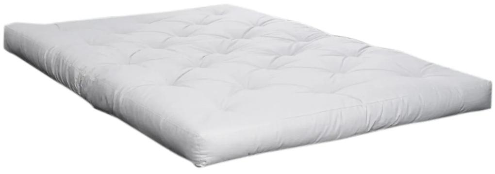 OnaDnes -20% Středně tvrdá bílá futonová matrace Karup Design Comfort 90 x 200 cm, tl. 15 cm