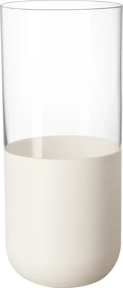 Villeroy&Boch Manufacture Rock blanc sklenice na long drink-sklenice, sada 4tlg. 70 mm, 300 ml
