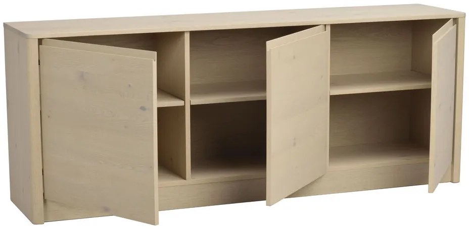 ROWICO Příborník MELSTONE světlý 180x40x70 cm