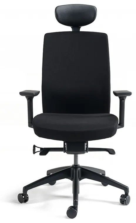 Office Pro Kancelářská ergonomická židle BESTUHL J2 SP — více barev, s podhlavníkem Modrá 214