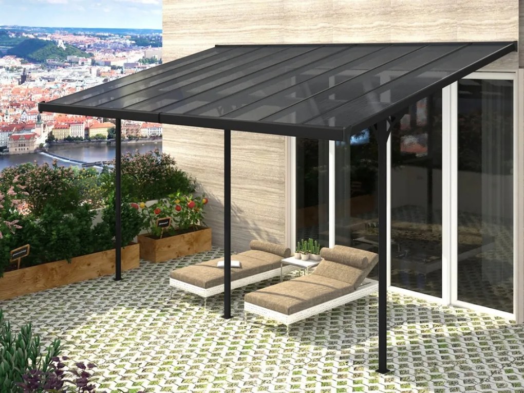 ROJAPLAST Pergola - BRUCE J, více variant na výběr Barva: čirá