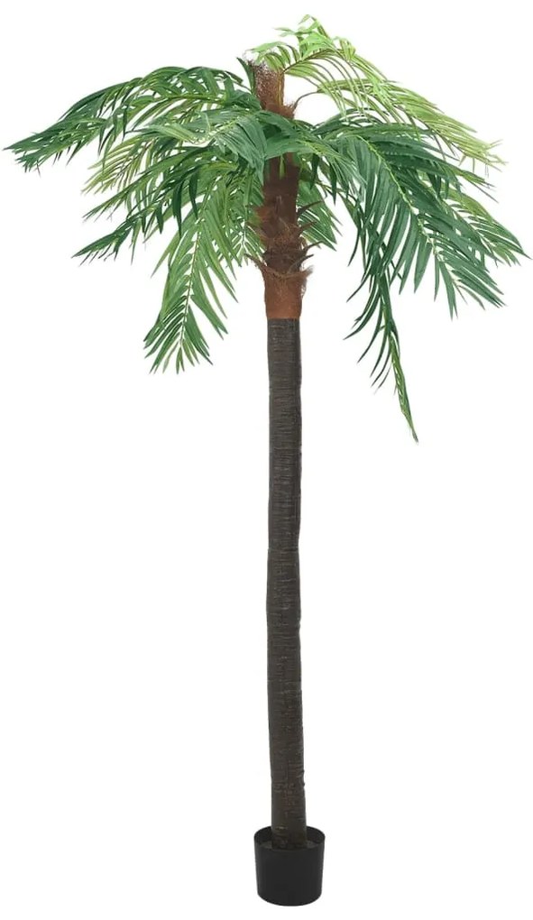 Umělý datlovník kanárský s květináčem 305 cm zelený 336311