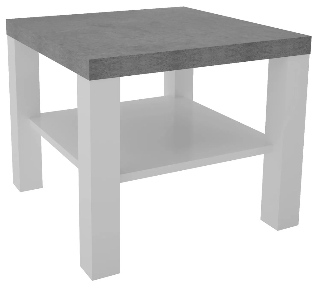 Konferenční stolek BILL 60x60 Hlavní barva: Artisan & Černý mat