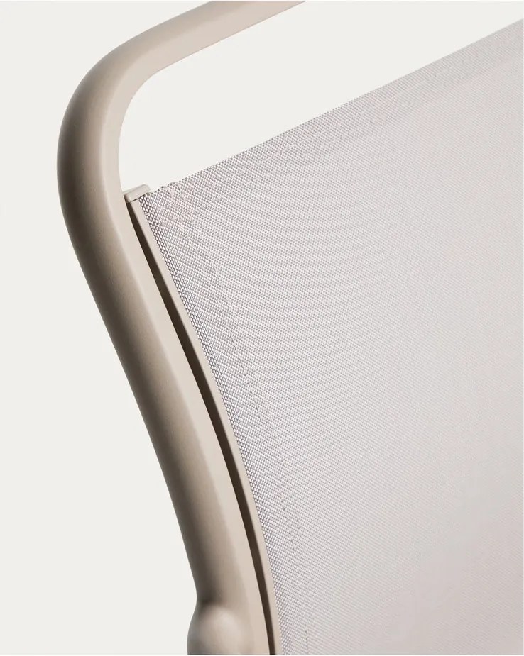 Taupe zahradní židle Luri – Kave Home