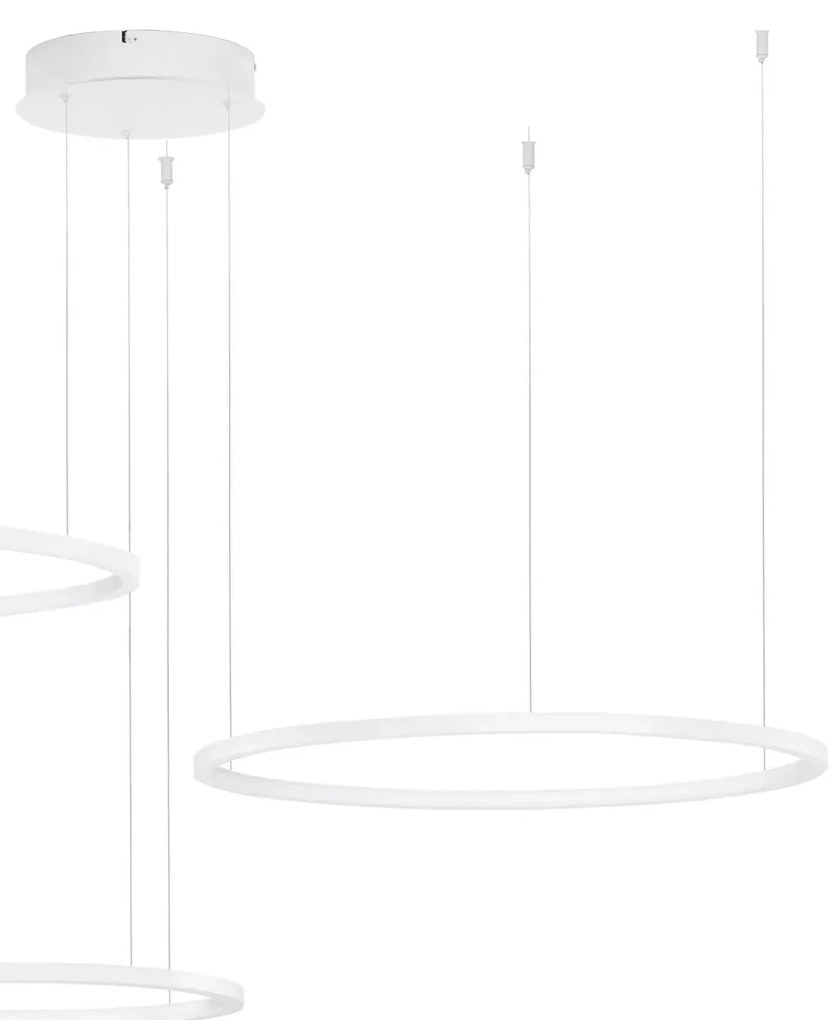 LED lustr Purple 180 bílé