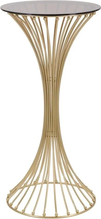 Designový odkládací stolek Xylander 50 cm zlatý