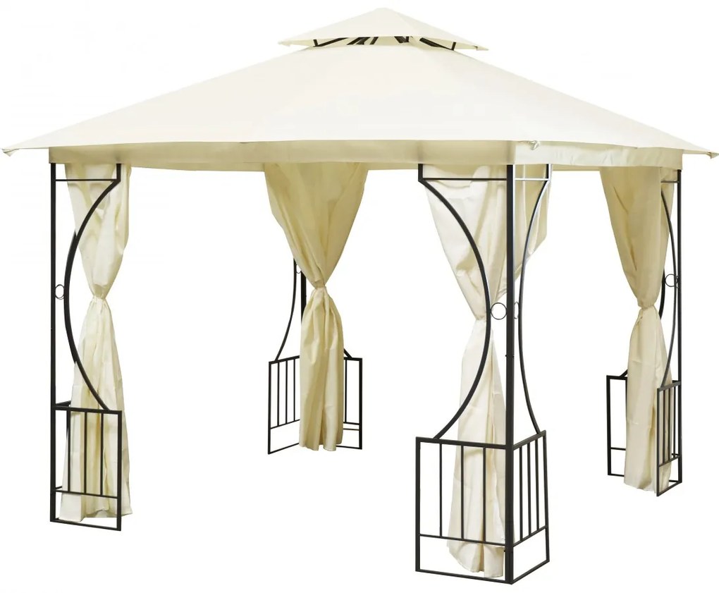 Zahradní pavilon BETH 3x3 m béžový