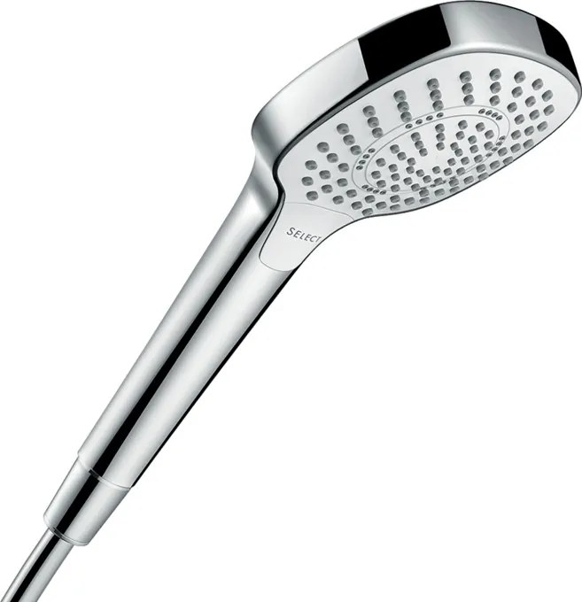 Hansgrohe Croma Select E, ruční sprcha Multi, bílá/chromová, HAN-26810400