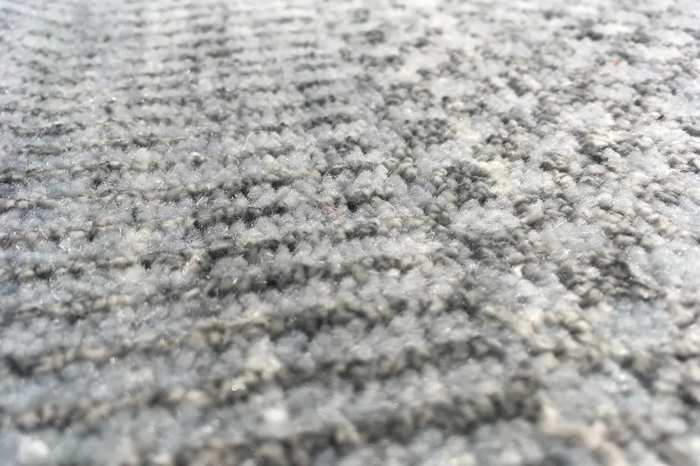 Diamond Carpets koberce Ručně vázaný kusový koberec Diamond DC-JK 2 Light grey/silver - 245x305 cm