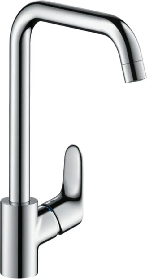 Hansgrohe Focus M41, páková kuchyňská baterie 260, Eco, 1jet, chromová, HAN-31821000