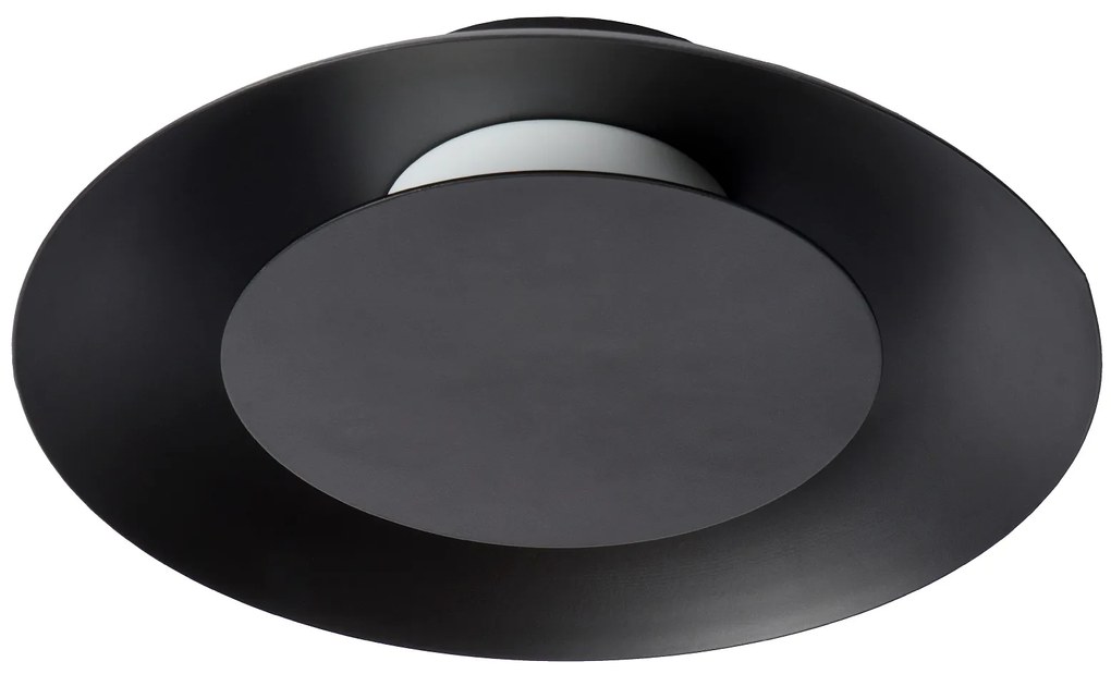 LUCIDE LED svítidlo FOSKO Black 12W/900Lm/2700K, průměr 35cm