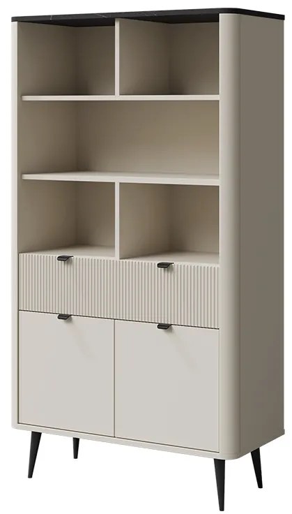 Jurek Regál/knihovna MARLY 5 Kombinace barev: Baltic Storm