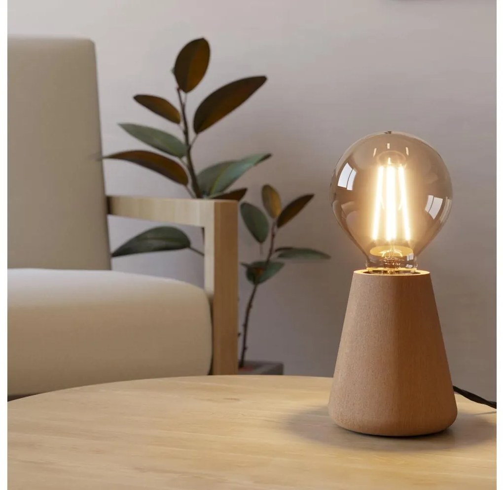 Eglo 44014 - Stolní lampa ASBY 1xE27/40W/230V béžová