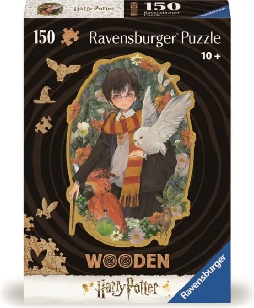 Ravensburger 120014584 dřevěné puzzle: harry potter