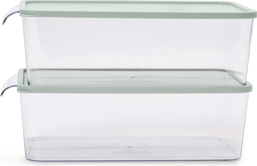 Tchibo - Úložné boxy - barva: transparent
