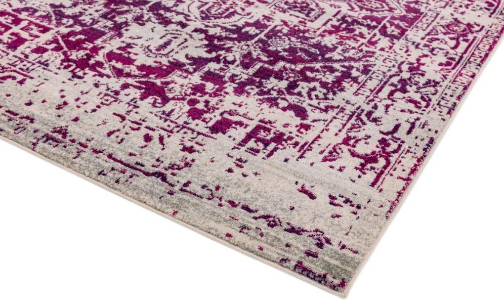 Růžový  koberec Dinamo Oriental Fuchsia Rozměry: 200x290 cm