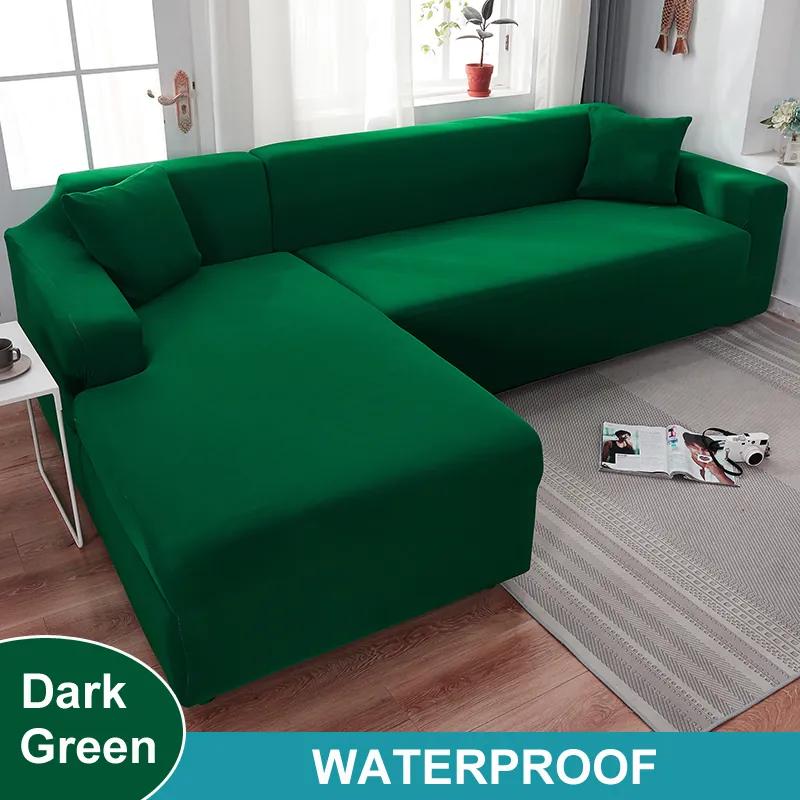 Elastický potah na pohovku či křeslo - voděodolný (1 sedadlo) Barva: tmavě zelená