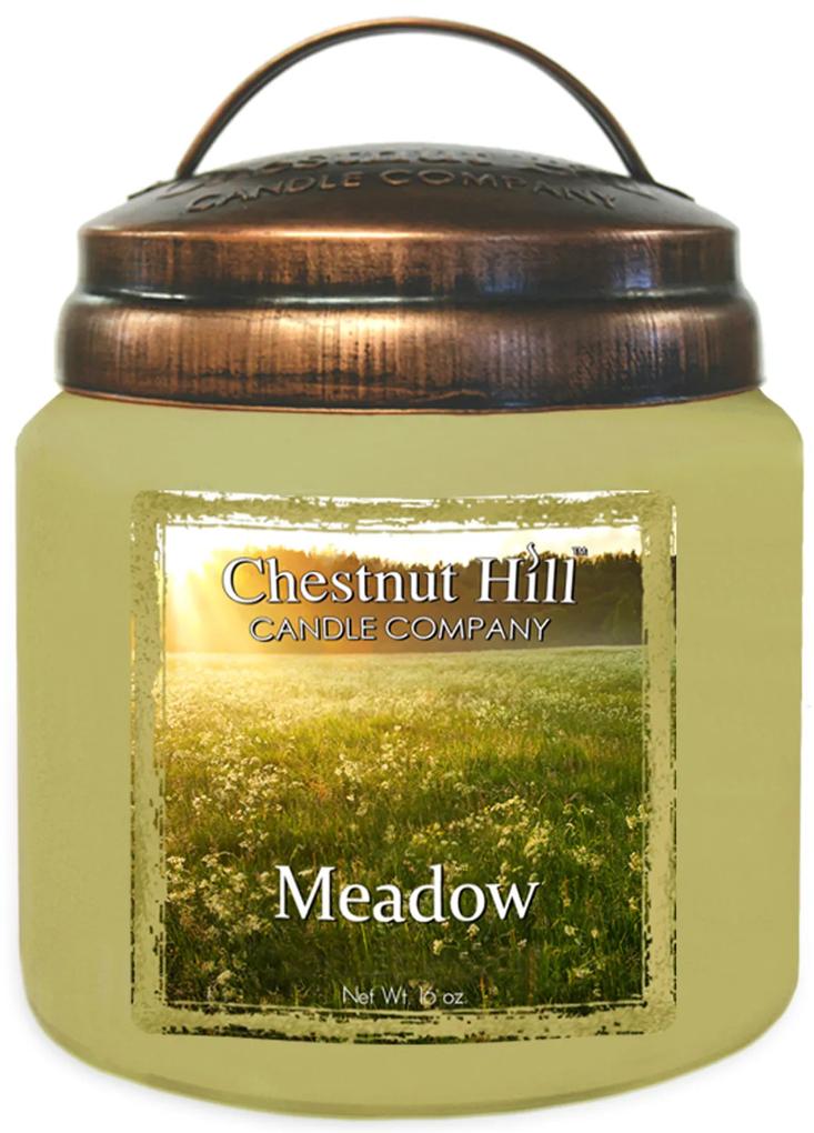 Chestnut Hill Candle CO Chestnut Hill Vonná svíčka ve skle Rozkvetlá louka - Meadow, 16oz