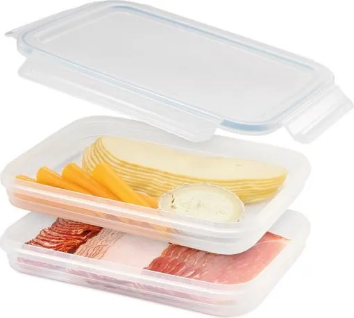 TESCOMA Dóza dvoupatrová FRESHBOX 1,0 l, obdélníková