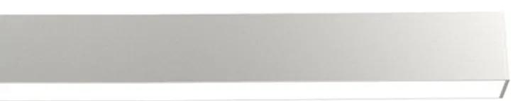 Nástěnné lineární svítidlo Dash 40 Wall Barva: Stříbrná, Délka: 1131 mm, Teplota chromatičnosti, stmívání a svícení: 3000 Kelvinů - Stmívatelné DALI -…