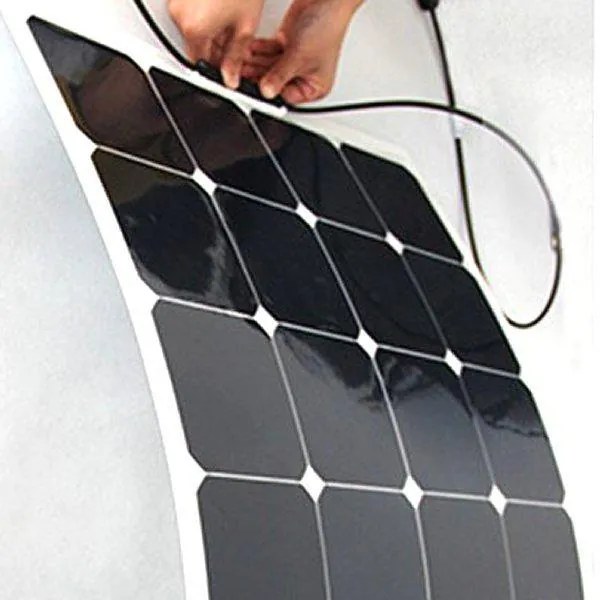 SOLAR Solární monokrystalický panel flexibilní 100Wp