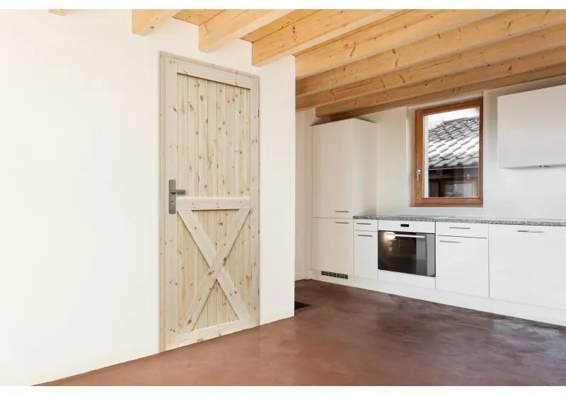 Interiérové dveře Radex dřevěné LOFT X Šířka dveří: 60 cm, Otvírání dvěří: Pravé