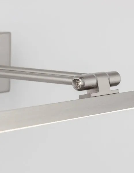 LED nástěnné svítidlo Marnell 37.6 nikl