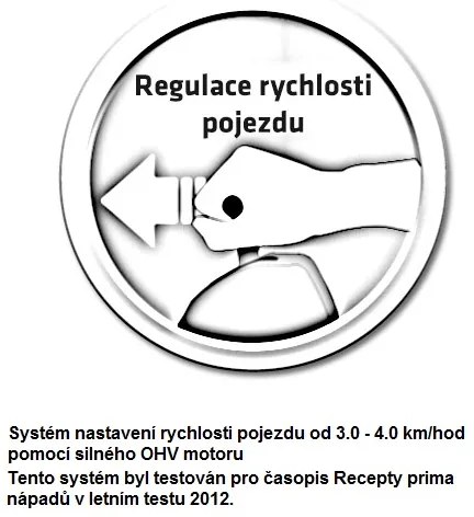 Benzínová sekačka na trávu s pojezdem VeGA 485 SXHE 7in1