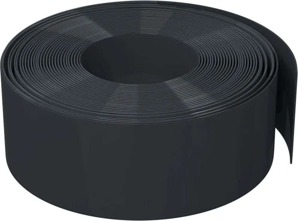 Travní lemy 3 ks černé 10 m 20 cm polyethylen 3155457