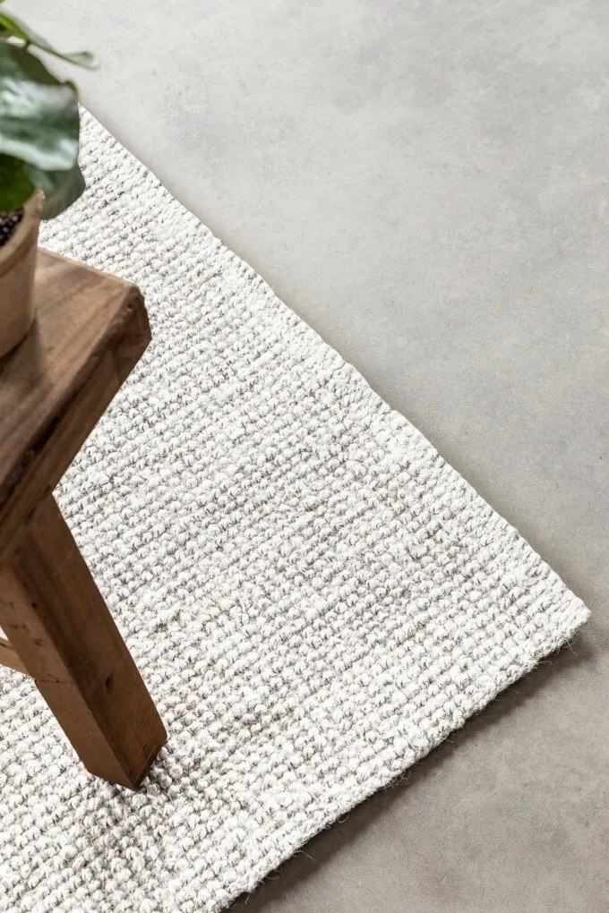 Hanse Home, Koberec běhoun Jaipur 106325 White, 80x200, bílá, chodba / předsíň