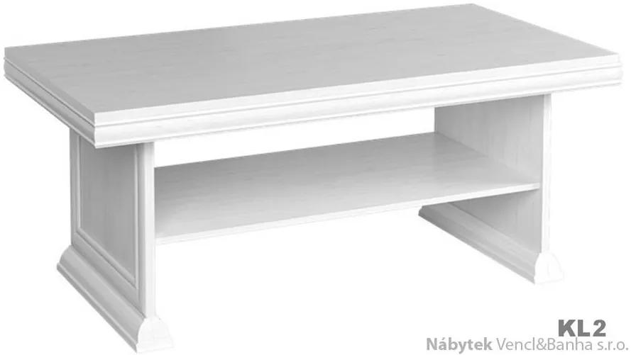 stylový konferenční stolek z dřevotřísky Kora KL2 gala