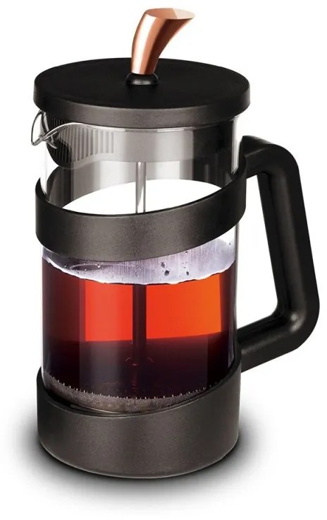 BERLINGERHAUS Konvice na čaj a kávu French Press 600 ml Black Rose Collection BH-7615