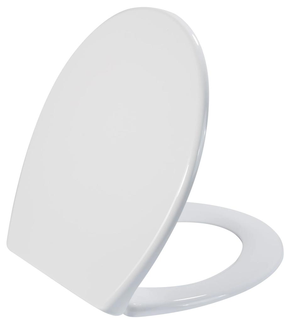 Cerano Tavoleta, WC sedátko se zpomalovacím mechanismem 446x372x52 mm, UF, bílá lesklá, CER-CER-414803