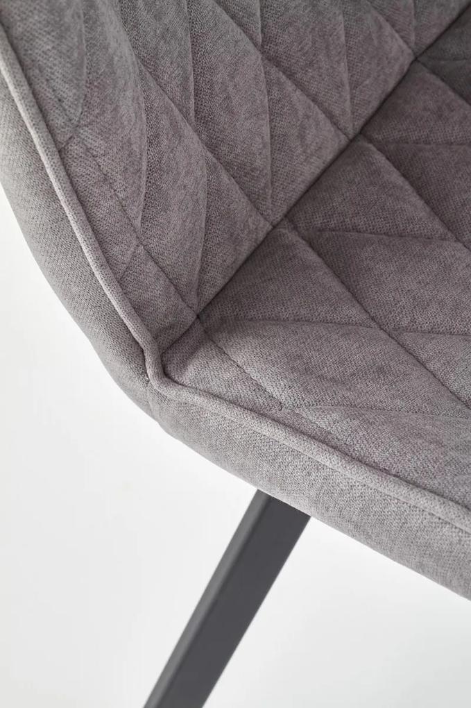 Designová židle Eviana šedá