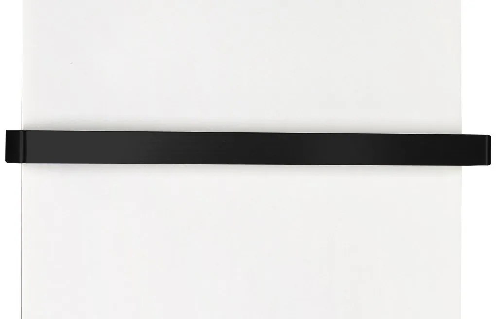 Sapho TABELLA držák ručníků 520 mm, černá mat - MI520B