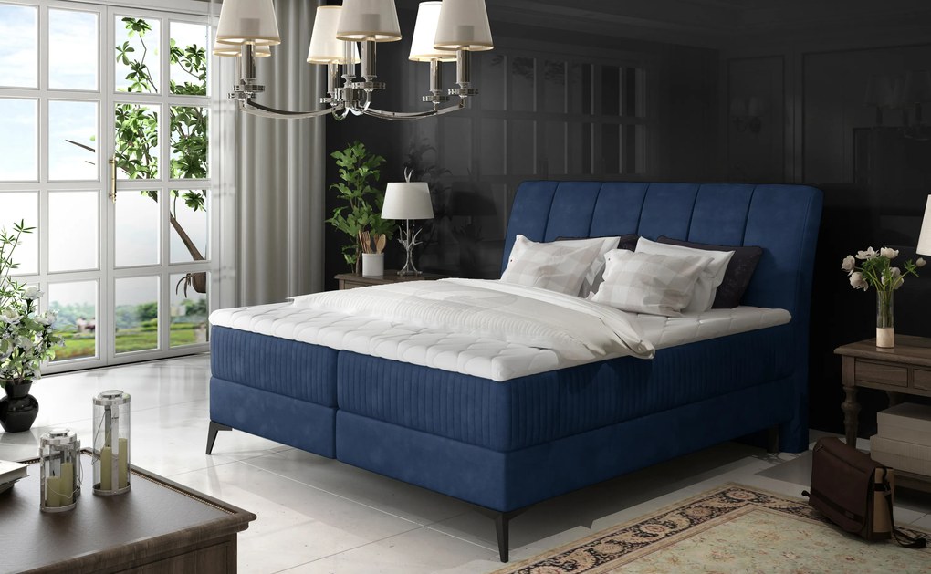 Boxspring SOLISU 140/200 (látka Sawana 21)