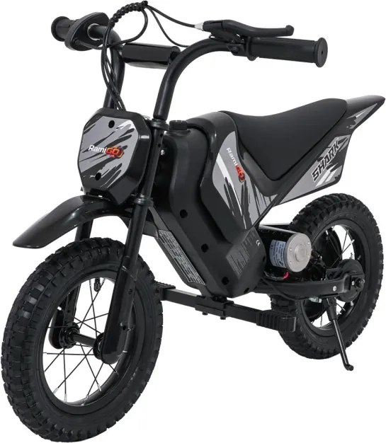 Elektrická motorka SHARK černá