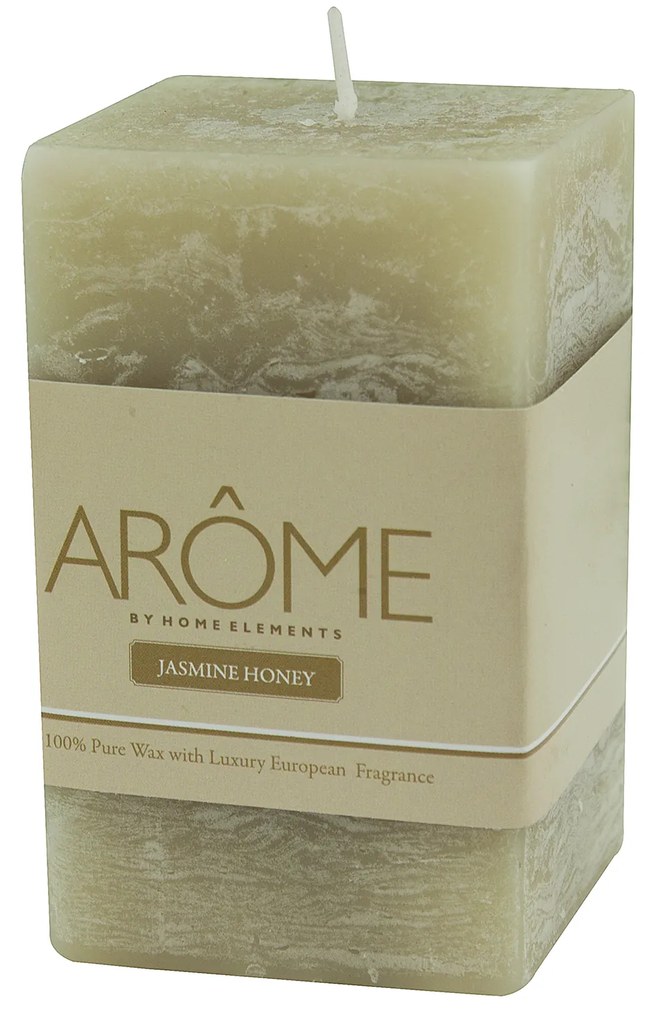 Arôme Vonná svíčka 5,5 x 9 cm, White jasmine & honey, 220g