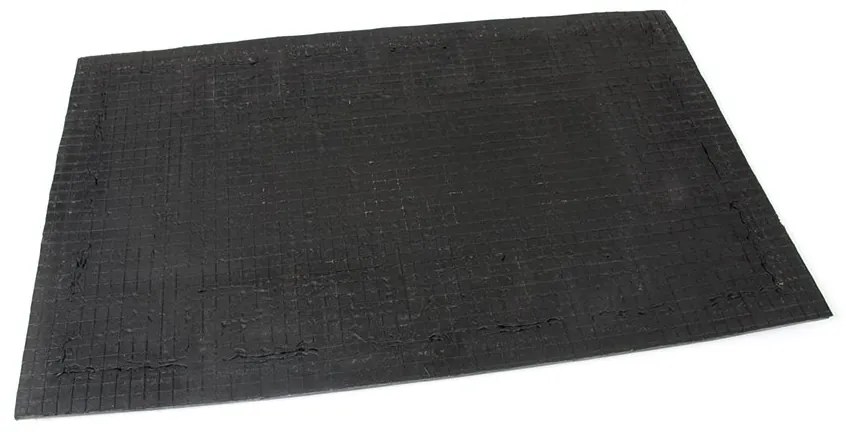 Kokosová čisticí rohož Rectangle Deco 45 x 75 x 2,3 cm, hnědá