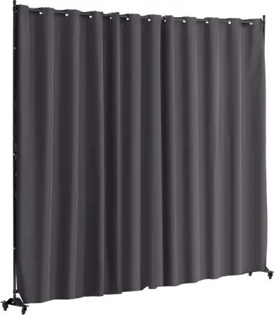 Dělicí stěna VEVOR, 308,5 × 45 × 245,5 cm – Šedá